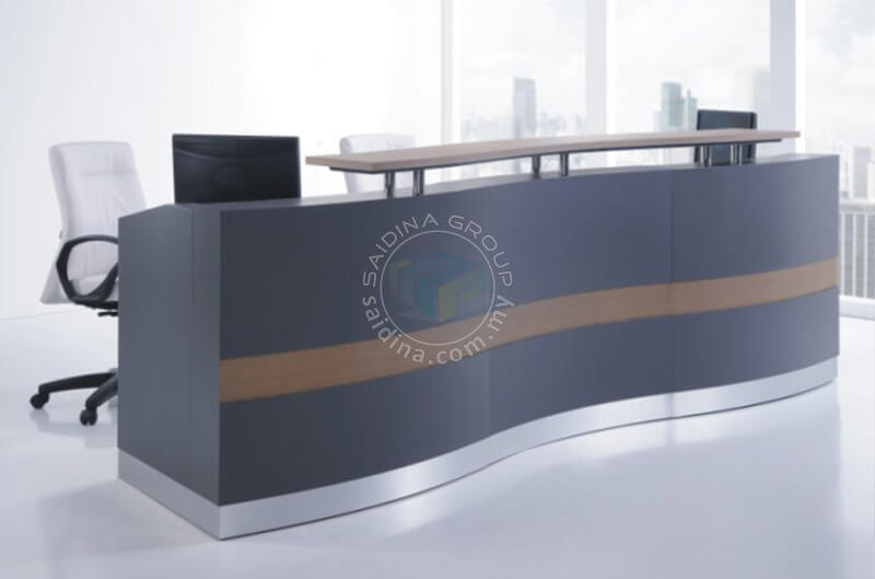 Meja Kaunter terus dari kilang | Reception Counter Supplier | Pembekal ...