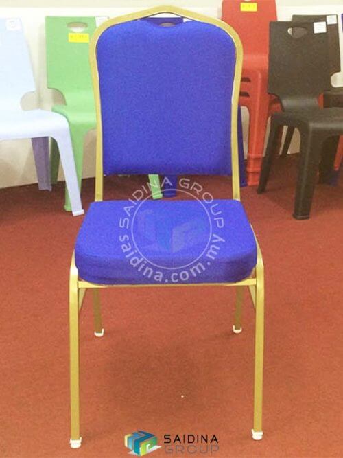 Kerusi Banquet Mahkota Epoksi Emas | Crown Banquet Chair c/w Epoxy Gold ...