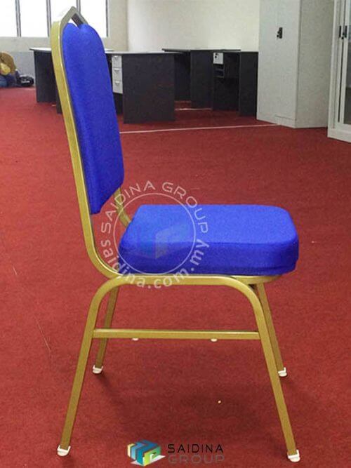 Kerusi Banquet Mahkota Epoksi Emas | Crown Banquet Chair c/w Epoxy Gold ...