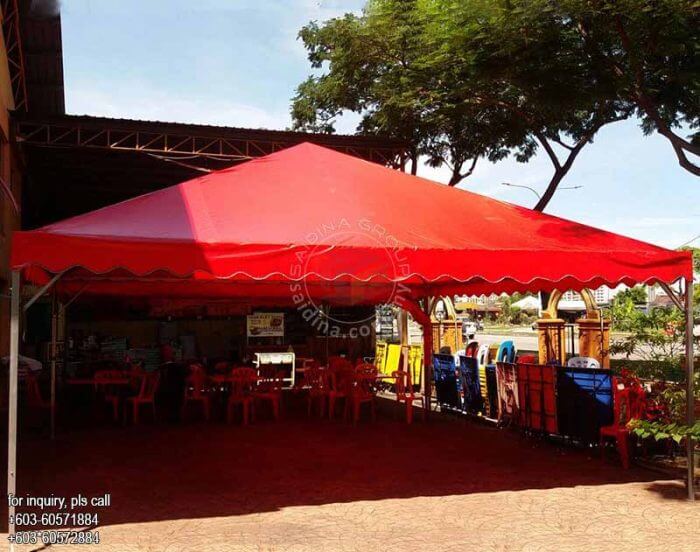 Kanopi Piramid | Pyramid Canopy - SAIDINA CANOPY