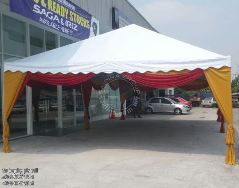 Kanopi Piramid | Pyramid Canopy - SAIDINA CANOPY