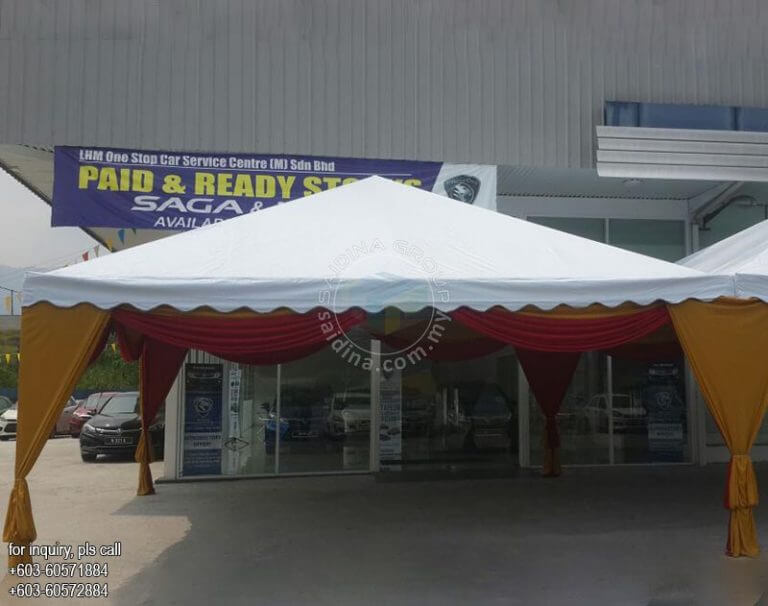 Kanopi Piramid | Pyramid Canopy - SAIDINA CANOPY