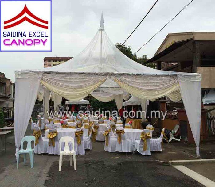 Transparent Canopy | Khemah Lutsinar - SAIDINA CANOPY