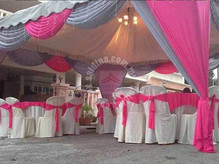 Sarung Kerusi Plastik (Model 3V – LA701) | 3V Plastic Chair Cover ...